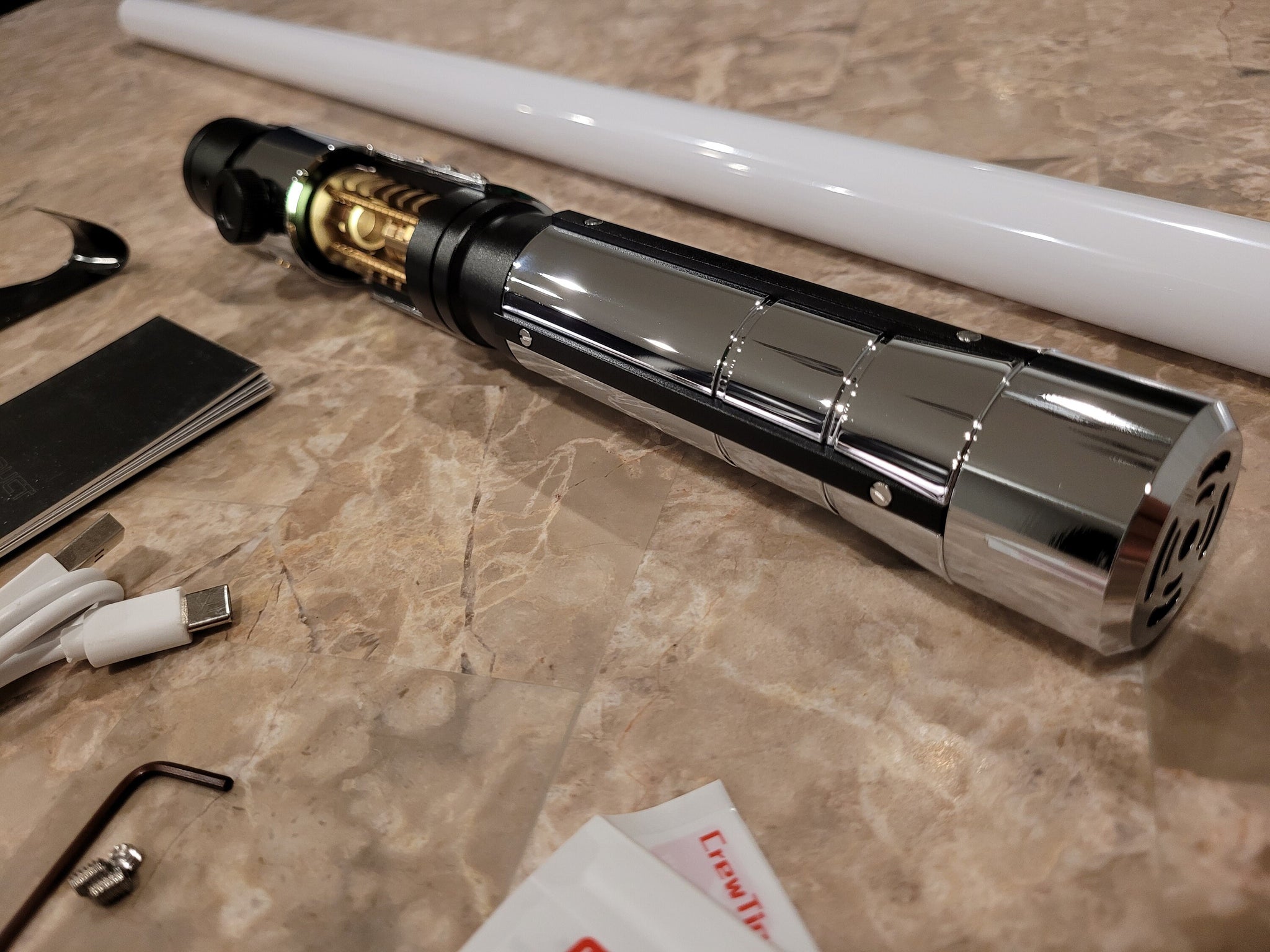 Starkiller Pixel Saber with SD Card Color Change Lightsaber RGB Multi ...