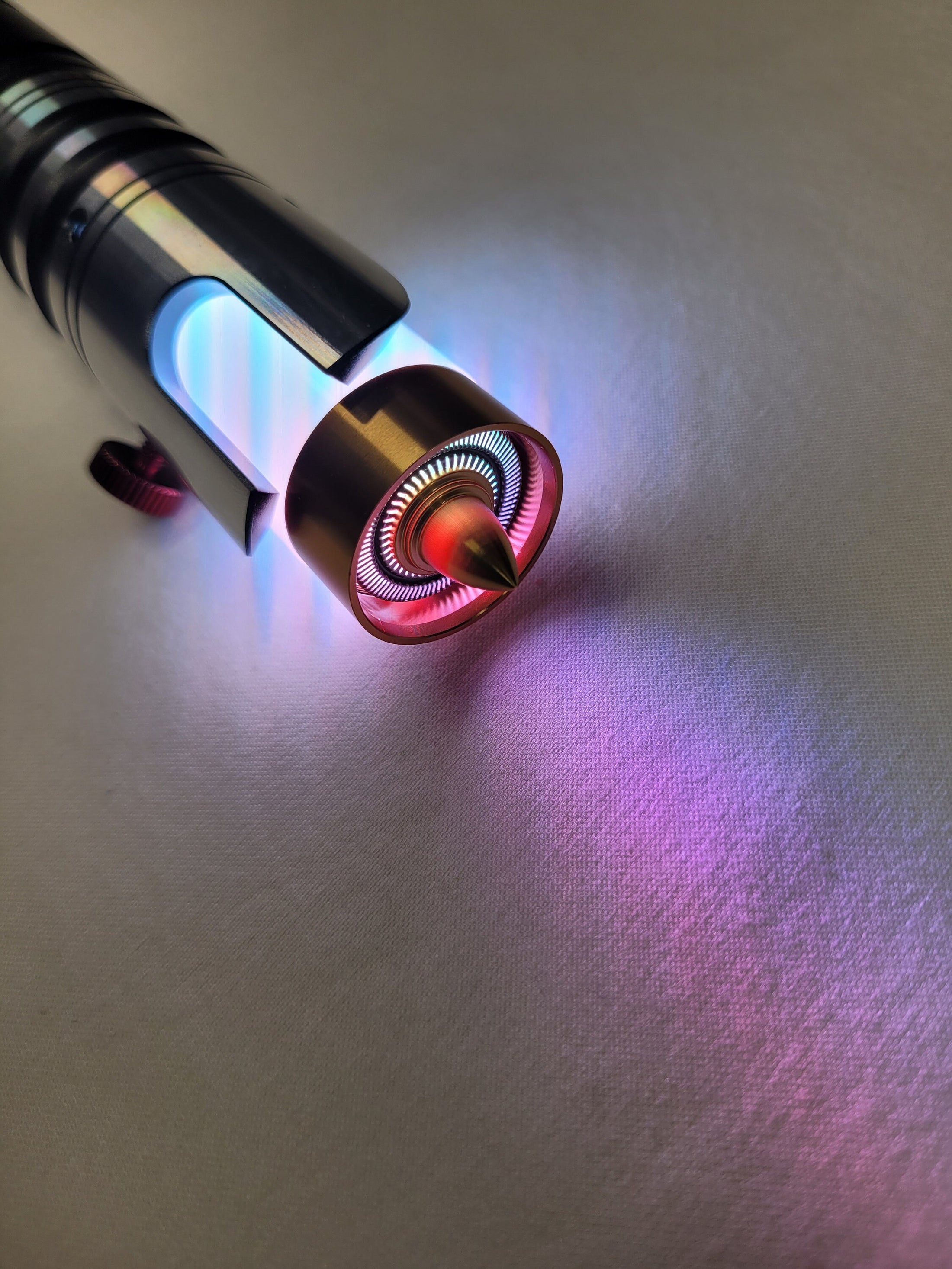 Lightsaber Blade Plug 1 Inch Gold Bullet Point Lightsaber Accessory Sa ...