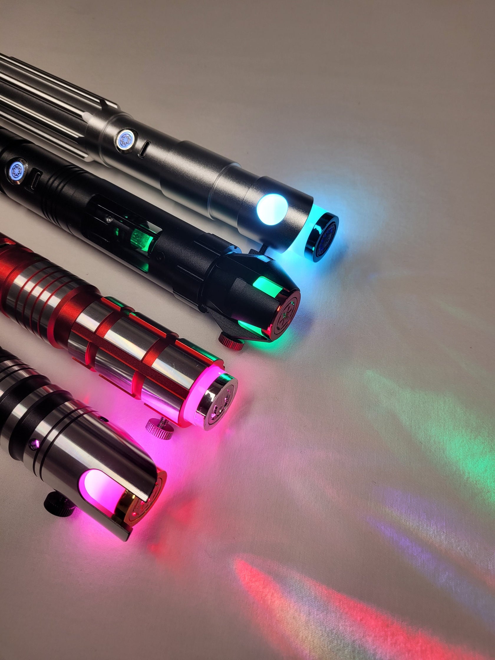 Lightsaber Blade Plug 1 Inch Red Blue Gold Silver Lightsaber Accessory ...