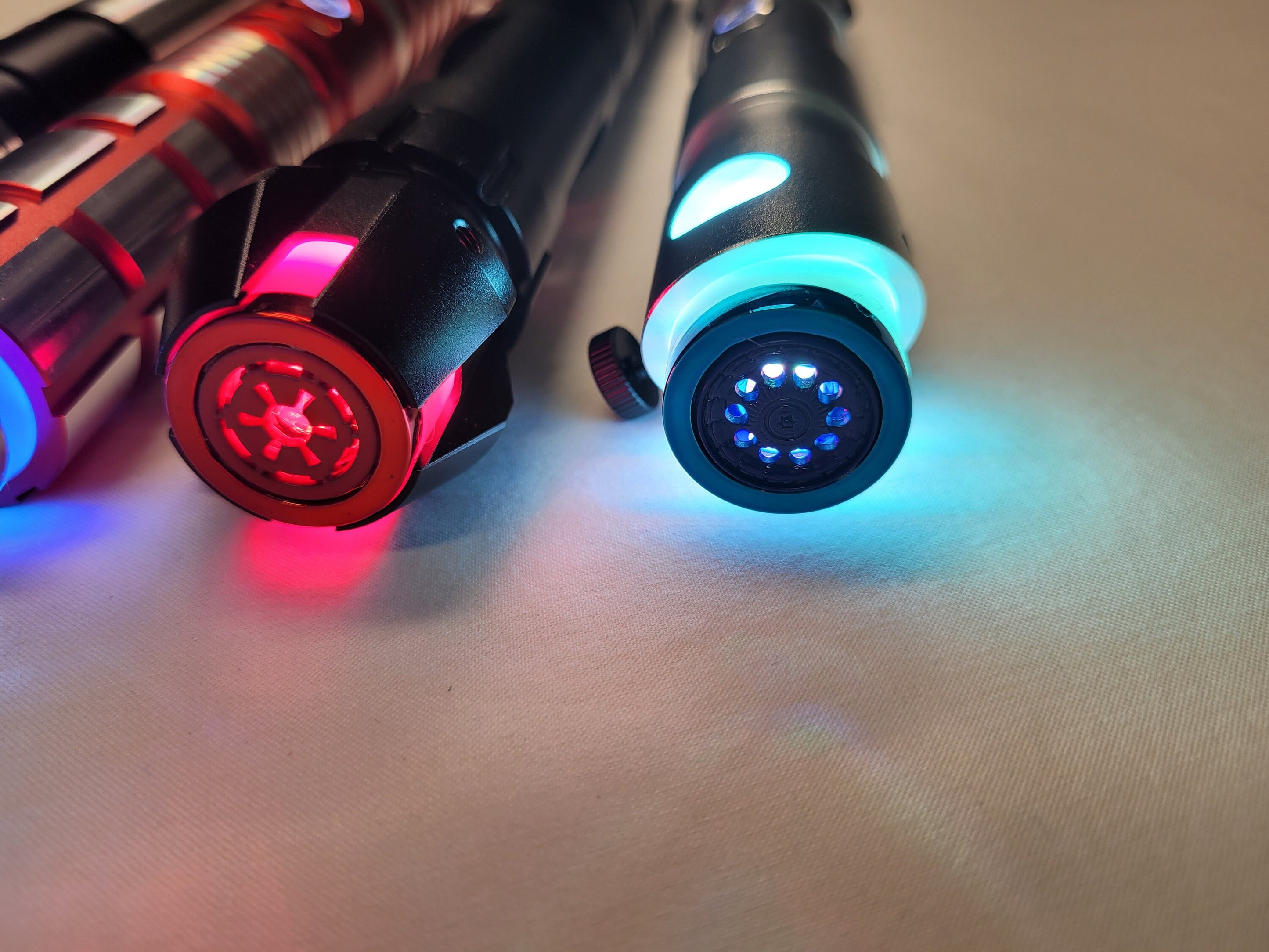 Lightsaber Blade Plug 1 Inch Red Blue Gold Silver Lightsaber Accessory ...