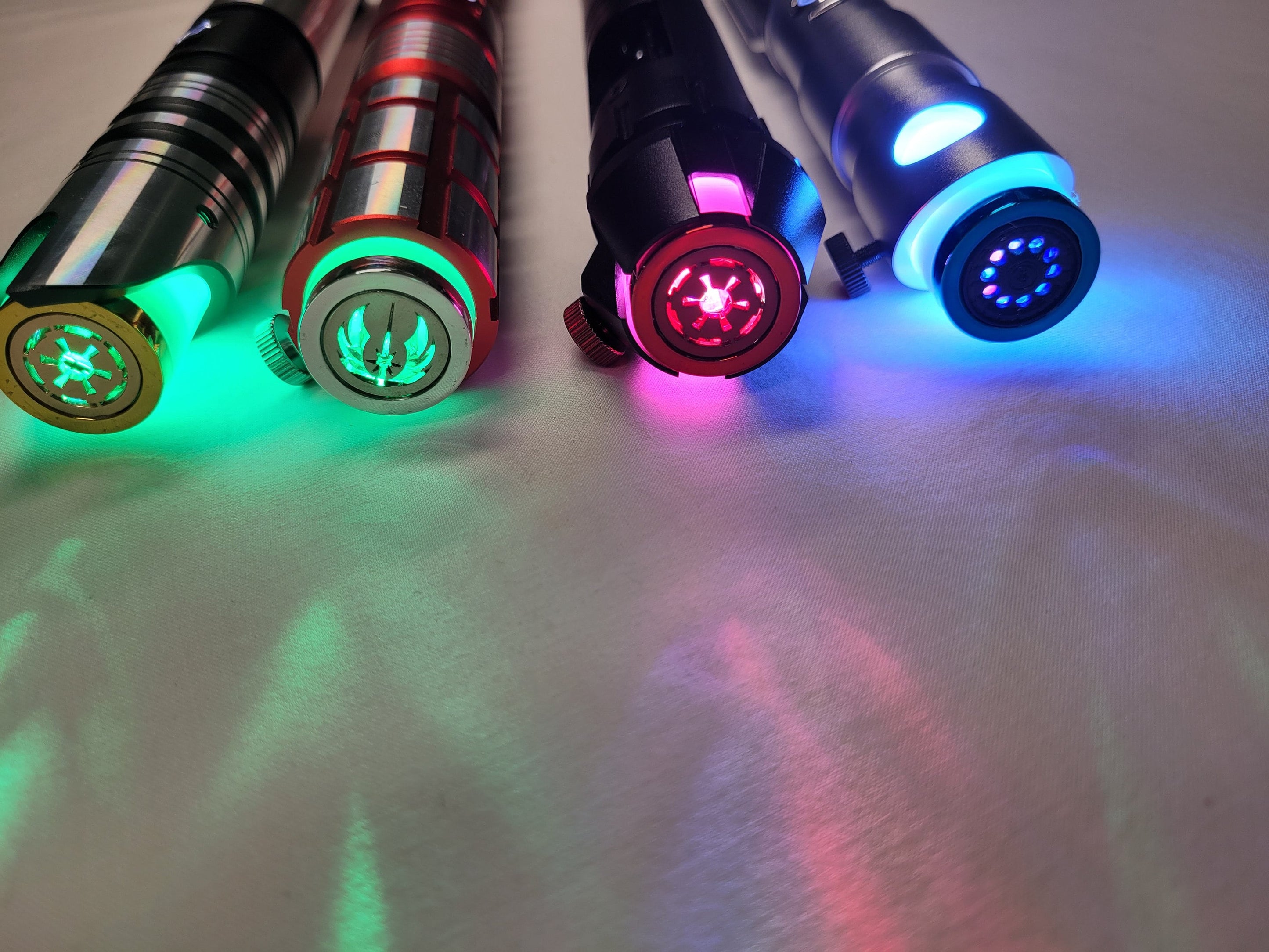 Lightsaber Blade Plug 1 Inch Red Blue Gold Silver Lightsaber Accessory ...