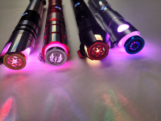 Lightsaber Blade Plug 1 Inch Red Blue Gold Silver Lightsaber Accessory ...