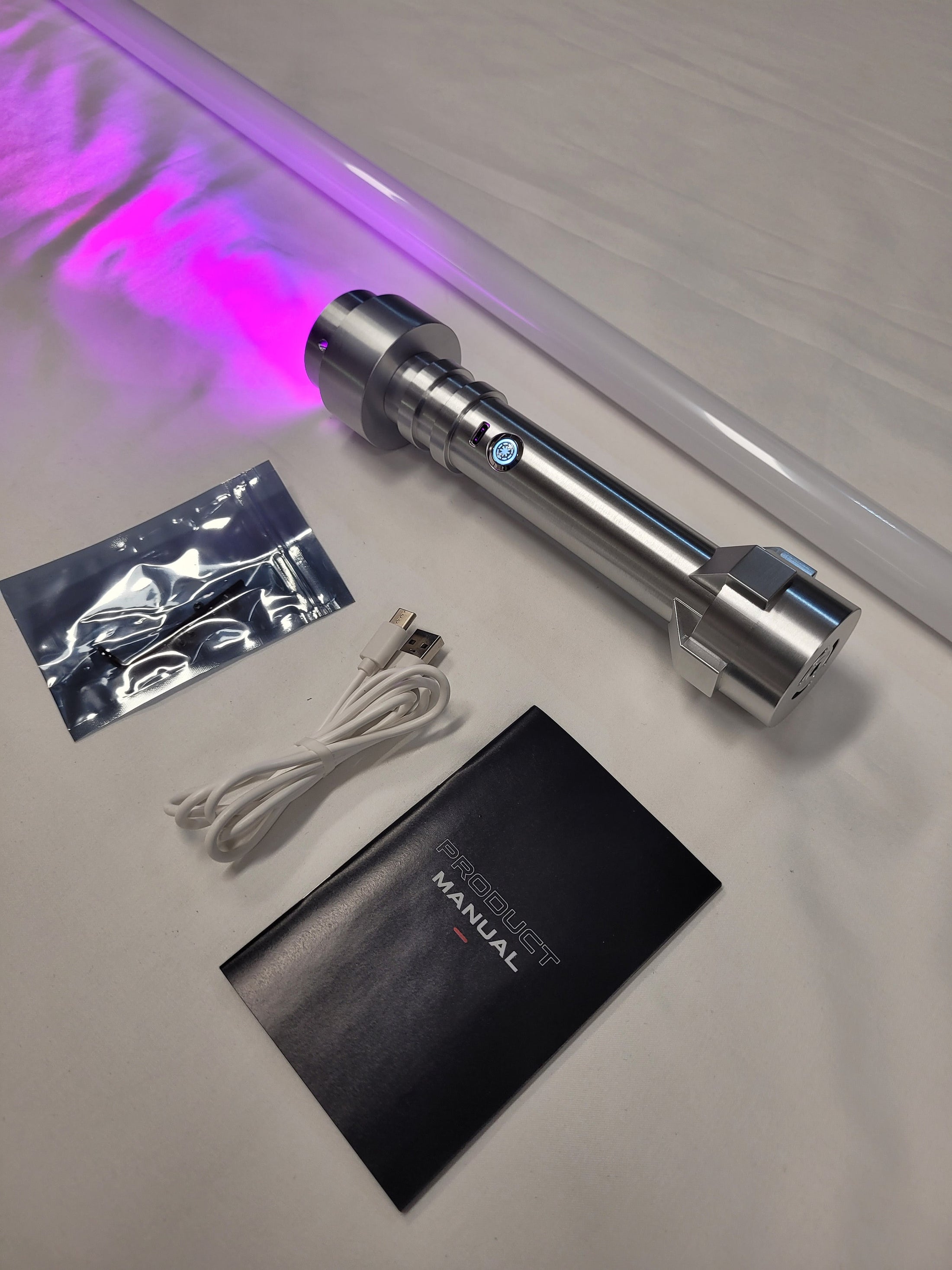 Color Change Lightsaber 16 Sound Bluetooth Dueling Saber Durable Light ...