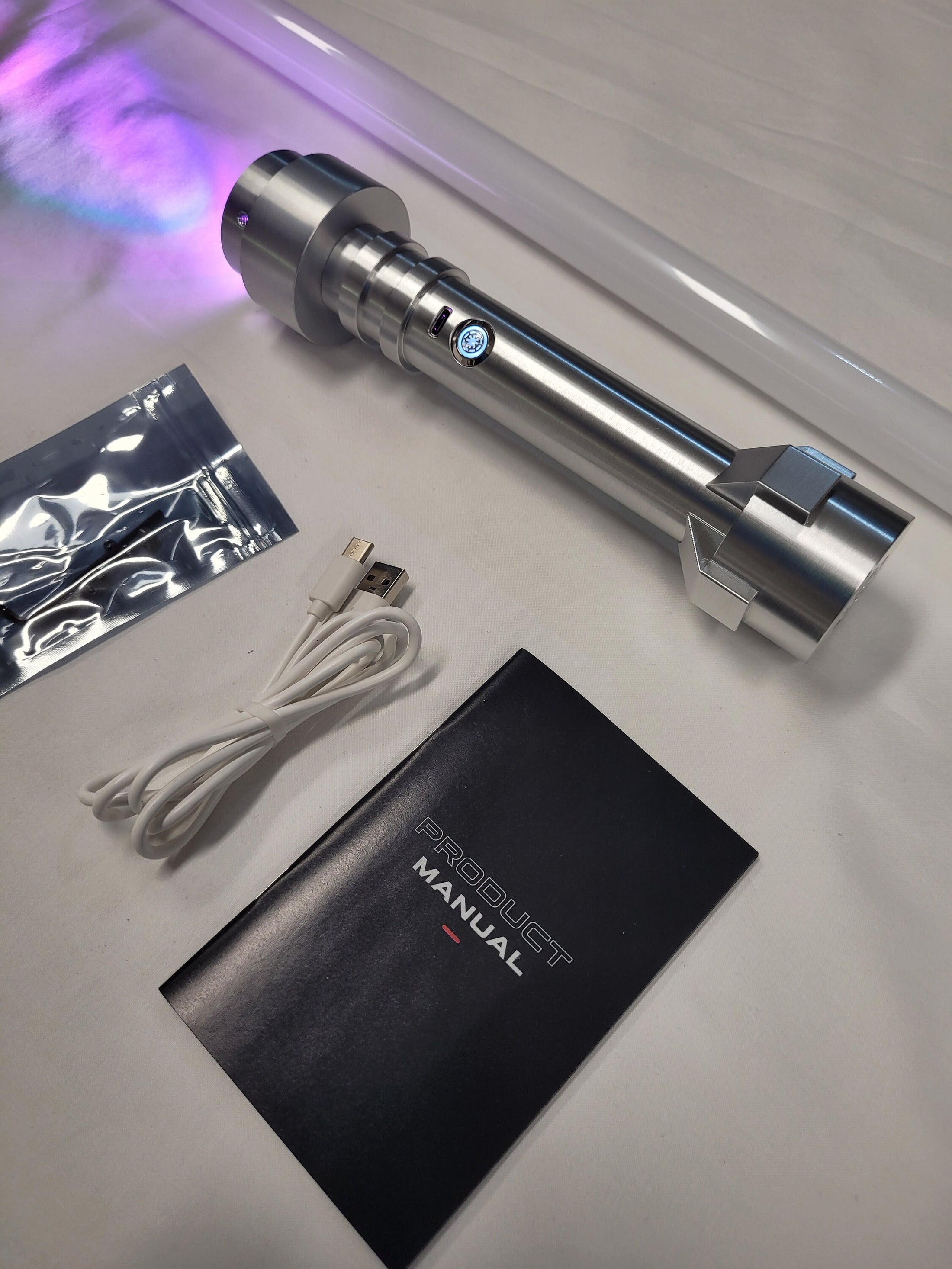 Color Change Lightsaber 16 Sound Bluetooth Dueling Saber Durable Light ...